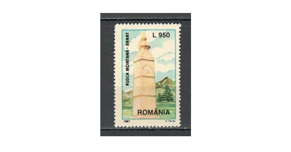 Romania.1997 Monumentul turismului Rusca Montana YR.1039 | arhiva Okazii.ro
