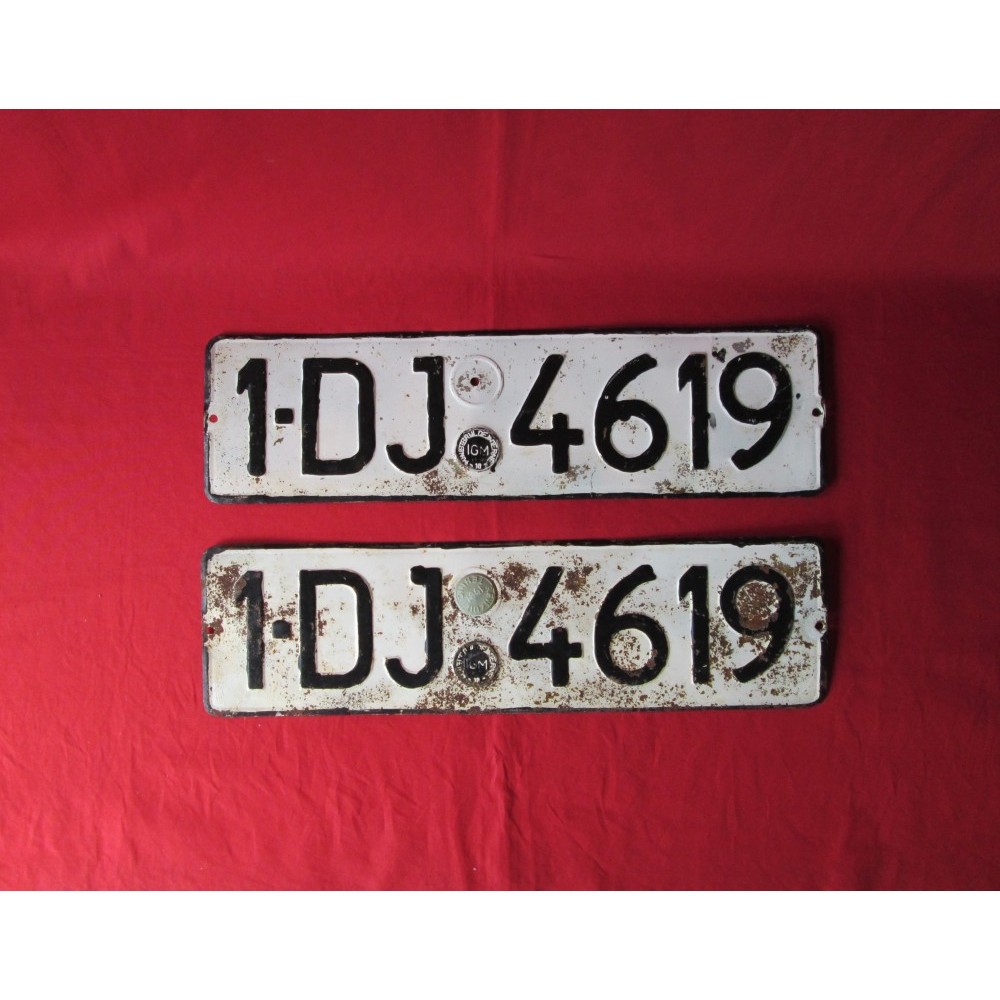 Numar numere vechi de inmatriculare comunist, placuta nr inmatriculare ...