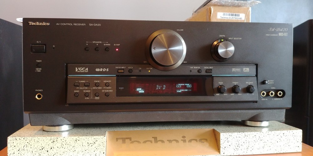 Receiver Technics SA-DA20 cap de serie, telecomanda noua, rar | arhiva ...