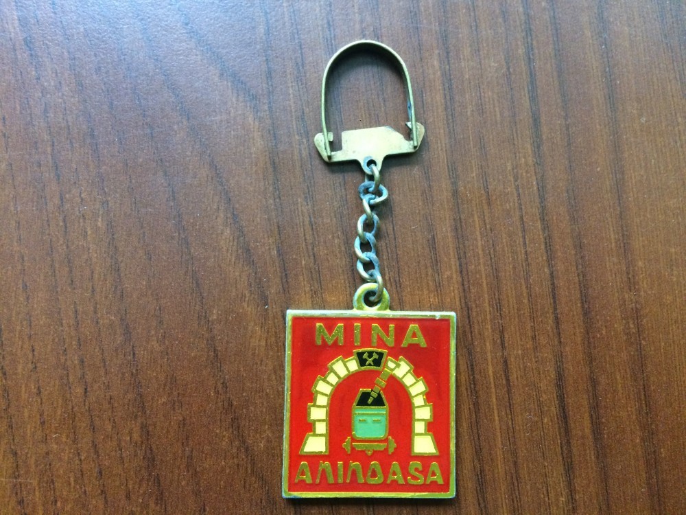 breloc mina aninoasa noroc bun minerit miner RSR epoca de aur de ...