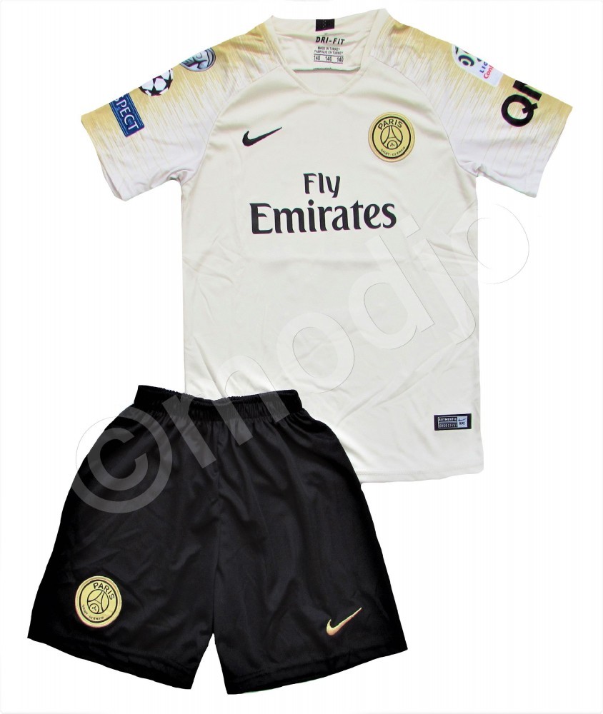 Compleu Echipament Fotbal PSG NEYMAR MODEL NOU 2018-2019 pt copii ...
