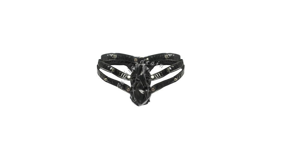 Lady Lust Lingerie Sexy Bondage Piele Eco Straps Chiloti Barbati Push ...