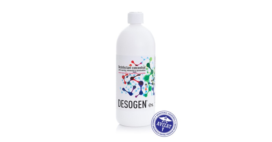 DESOGEN ? Dezinfectant concentrat de nivel inalt 1000ml | arhiva Okazii.ro