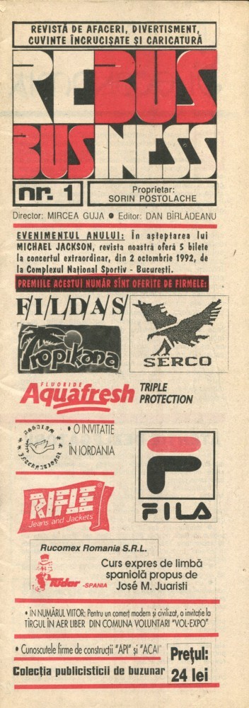 reviste rebus - Rebus Business 1992-1994 | arhiva Okazii.ro
