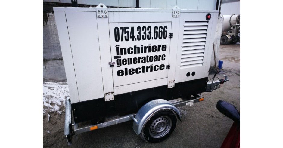 Inchiriere generator (grup electrogen) 35KVA (putere 25Kw) trifazic ...