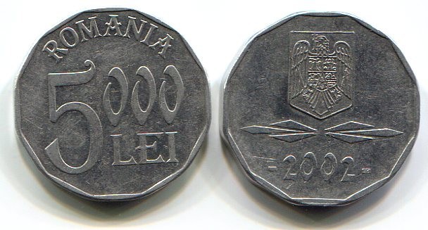 Moneda 5000 lei 2002 - Cumpara cu incredere de pe Okazii.ro.