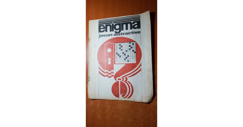 Revista enigma 17 decembrie 1977-rebusuri,jocuri distractive | Okazii.ro