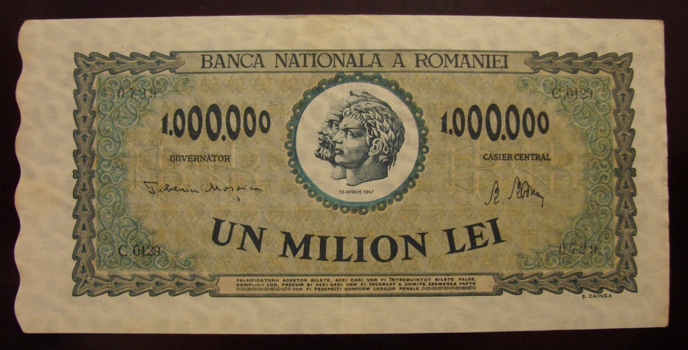 Bancnota 1000000 lei 1947 (un milion lei) | arhiva Okazii.ro