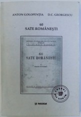 60 SATE ROMANESTI - CERCETATE DE ECHIPELE STUDENTESTI IN VARA 1938 ...