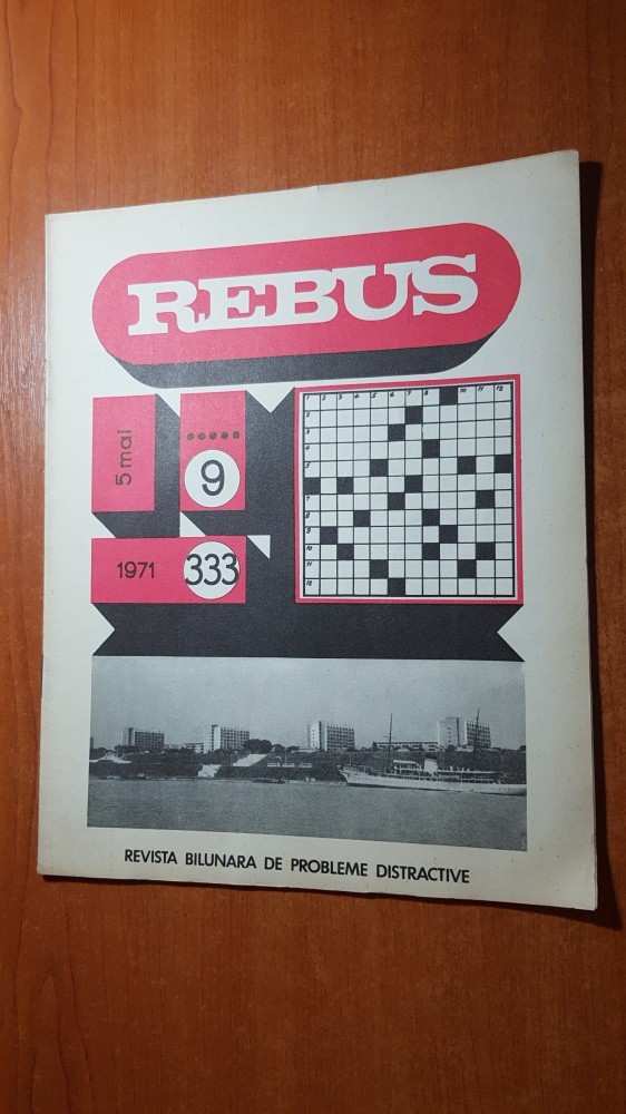 revista rebus nr. 333 din 5 mai 1971-total necompletata | arhiva Okazii.ro