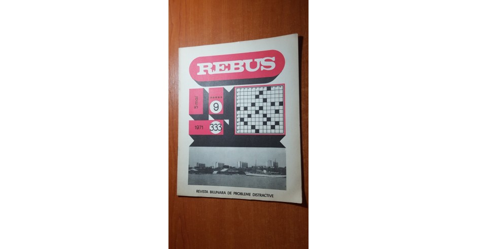 revista rebus nr. 333 din 5 mai 1971-total necompletata | arhiva Okazii.ro