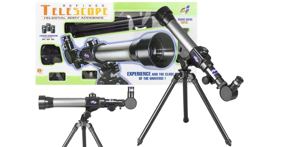 Kit telescop copii, pentru observatii stelare | arhiva Okazii.ro