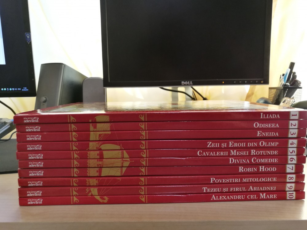 MITURILE SI LEGENDELE LUMII, Ed. Adevarul, colectie completa 10 vol. | arhiva Okazii.ro