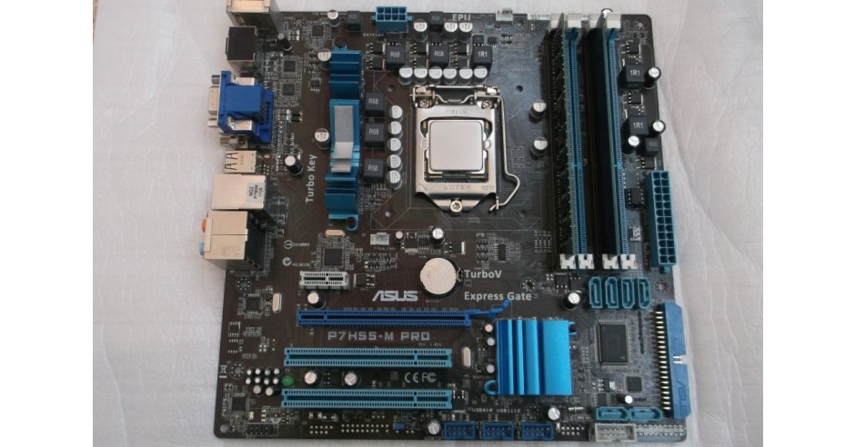 Kit gaming Asus P7 H55-M PRO + Intel Core i5 750 + 8gb ddr3 | arhiva ...