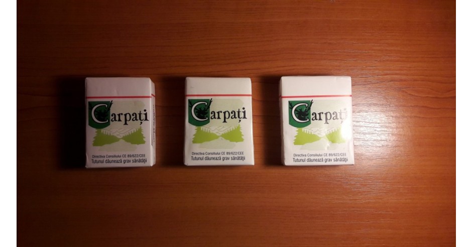 Pachet tigari Carpati - varianta pentru expunere, nu contin tigari ...
