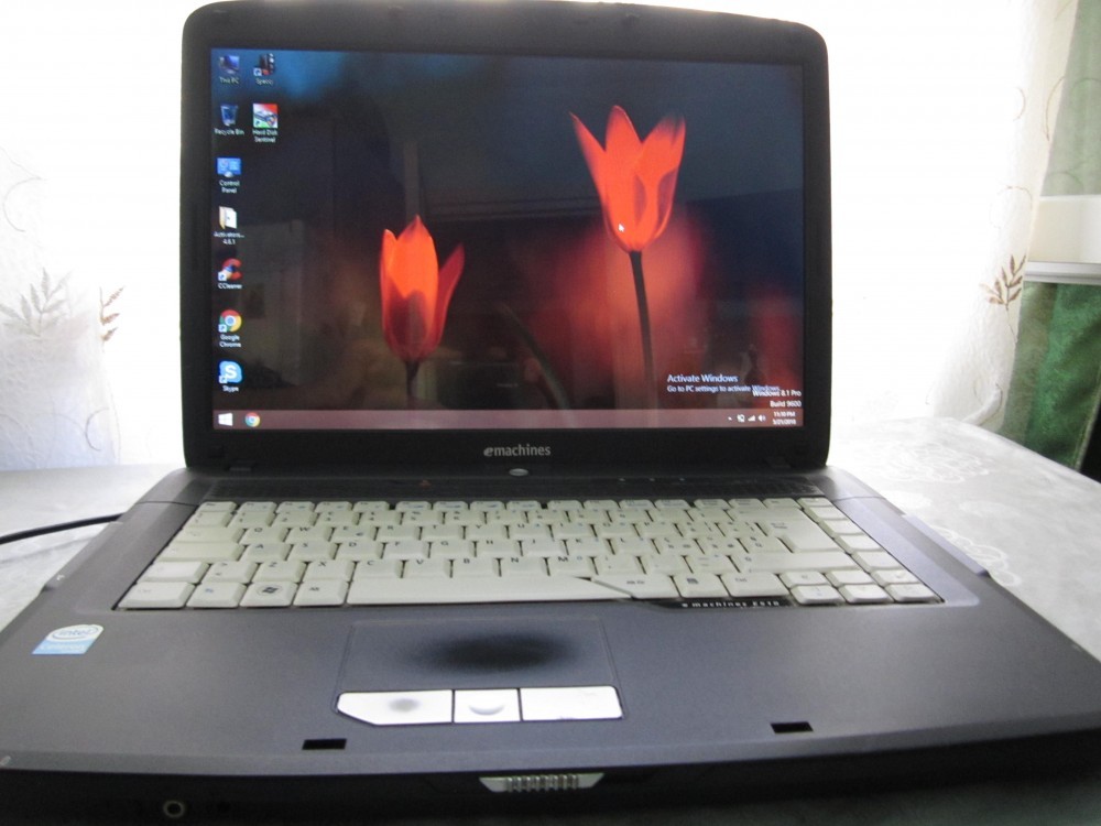 LAPTOP EMACHINES E510 :CORE2 DUO T6570: 2,10 GHZ/3 GB DDR2/HDD 250GB+INCARCATOR | arhiva Okazii.ro