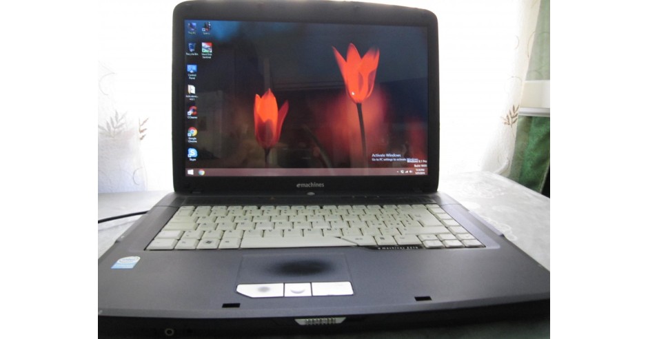 LAPTOP EMACHINES E510 :CORE2 DUO T6570: 2,10 GHZ/3 GB DDR2/HDD 250GB ...