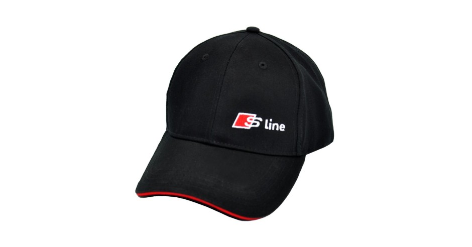 Sapca AUDI SLINE S LINE sapca sport neagra reglabila cu logo AUDI ...