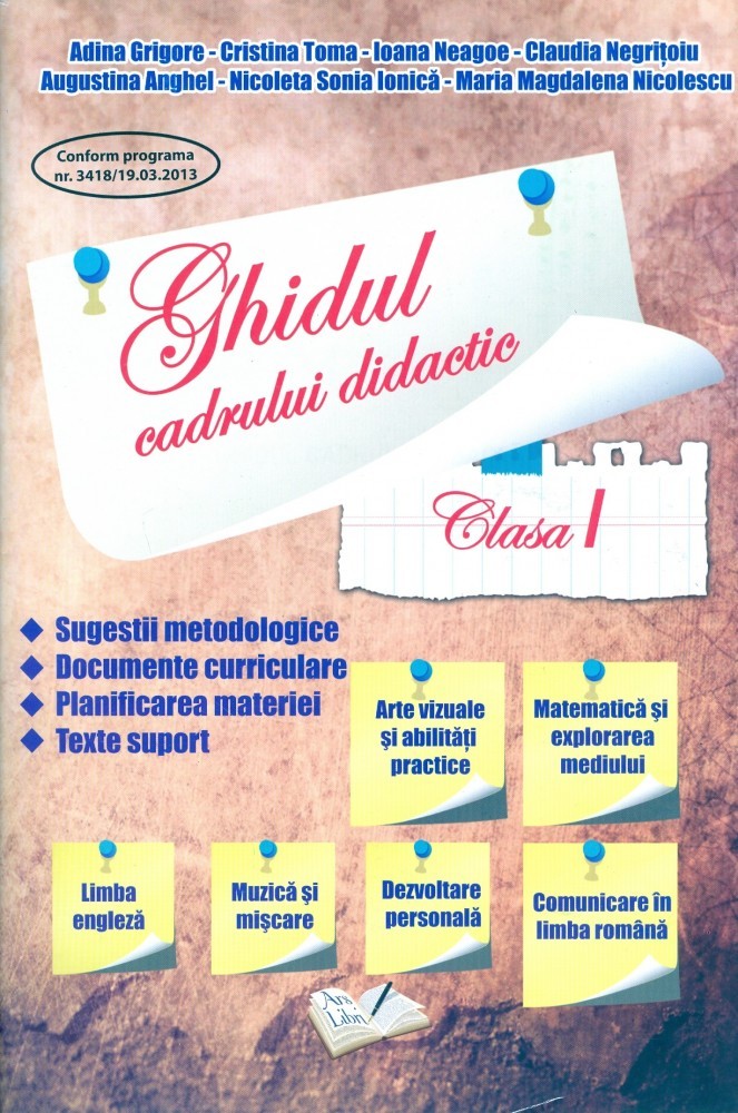 Ghidul cadrului didactic. Clasa I. | arhiva Okazii.ro
