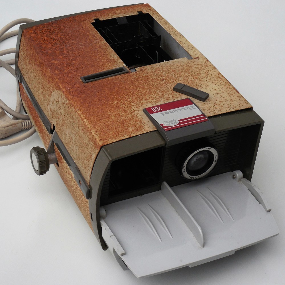 DIAPROIECTOR GERMAN - PAXIMAT 200 - PROIECTOR VECHI DE DIAFILME ...
