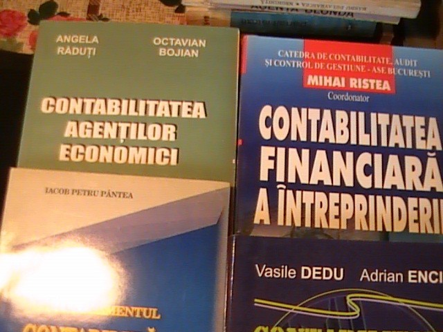 6 TITLURI DIFERITE CARTI CONTABILITATE-EDITURA ECONOMICA- | arhiva ...