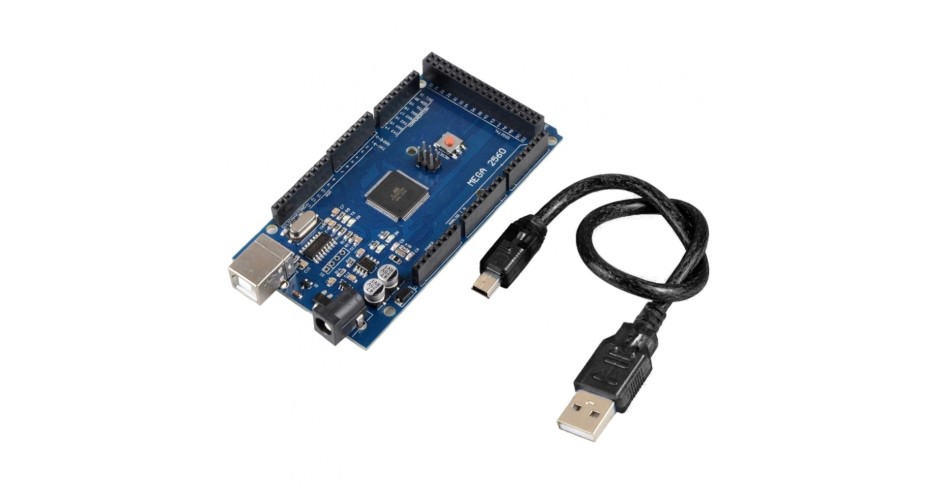 Placa de dezvoltare compatibila cu Arduino MEGA 2560 (ATmega2560 ...