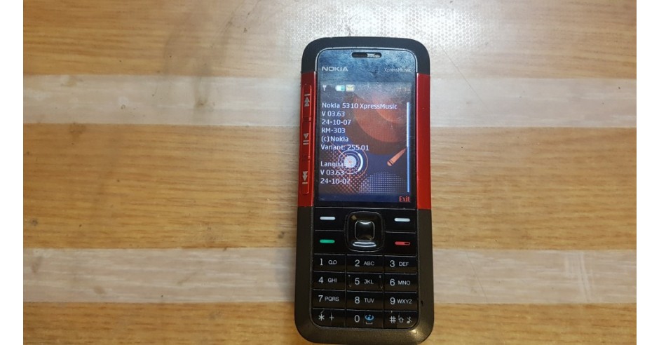 Telefon Nokia 5310 XpressMusic Rosu, Liber retea Livrare gratuita ...