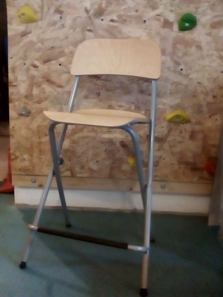 Scaun bar pliabil Ikea Franklin 63 cm inaltime culoare natur | arhiva ...