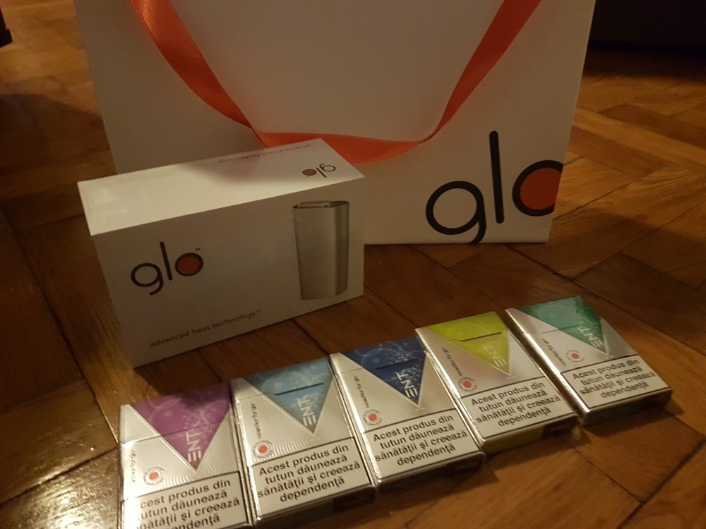 Glo starter kit NOU (dispozitiv+5 neosticks) | arhiva Okazii.ro