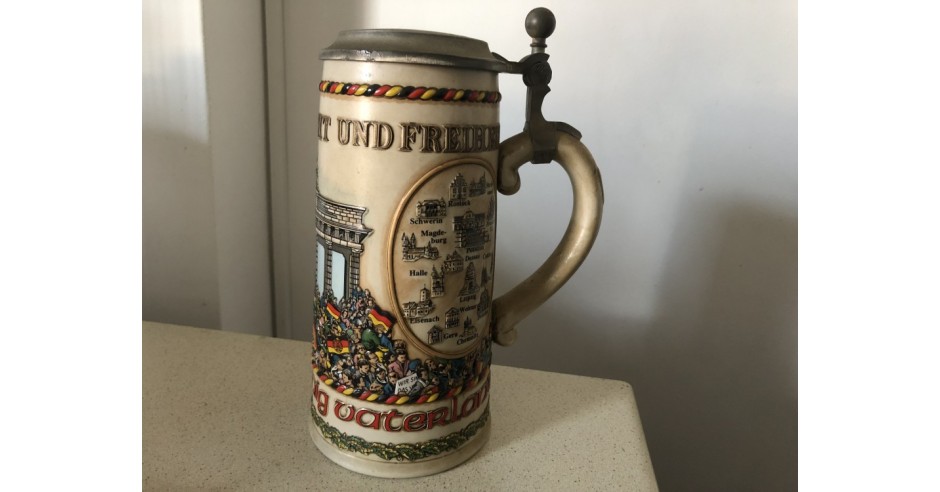 Halba de bere,veche germana,Deutchalnd einig Varterland | arhiva Okazii.ro