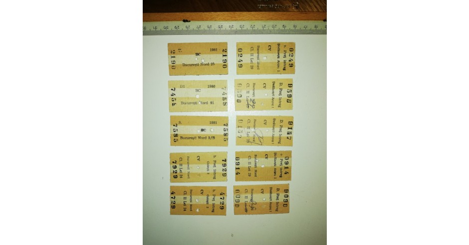 LOT BILETE TREN CFR | arhiva Okazii.ro LOT BILETE TREN CFR | arhiva Okazii.ro