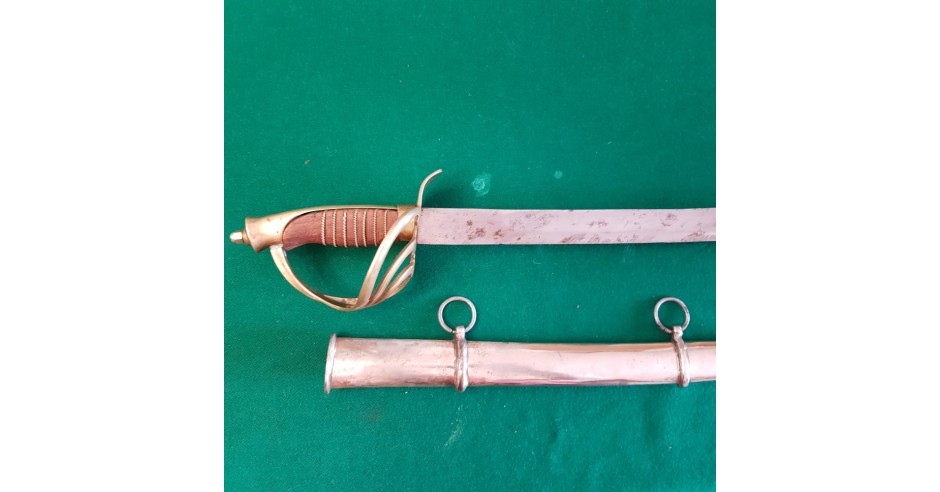 SABIE DE ARTILERIE FRANCEZA CU TEACA ORIGINALA | arhiva Okazii.ro