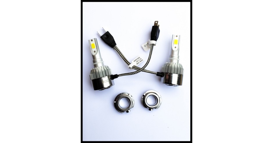 Bec led C6 30w 7800 lumeni H1, H7, H3, H11, H4 *Testat si garantat ...