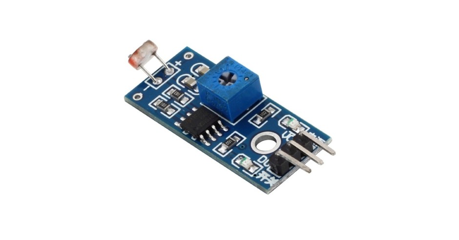 Modul cu Fotorezistor (Senzor de Lumina Rezistiv) Arduino / PIC / AVR ...