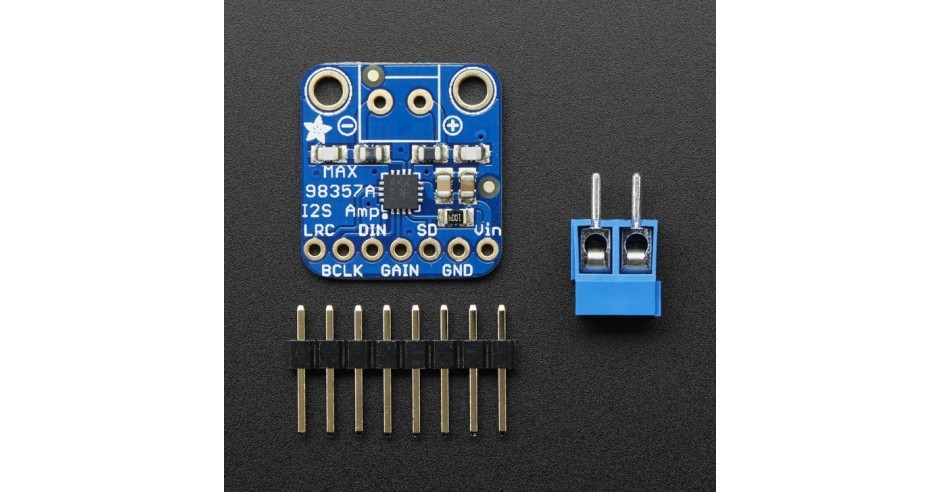 Modul cu Amplificator Adafruit I2S de 3 W în Clasa D MAX98357A | arhiva ...