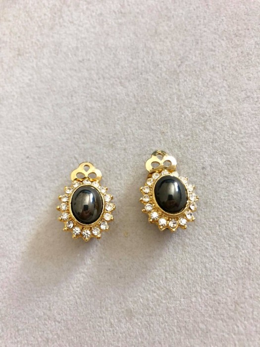 CERCEI CLIPSURI - cu Hematit si Cristale | Okazii.ro