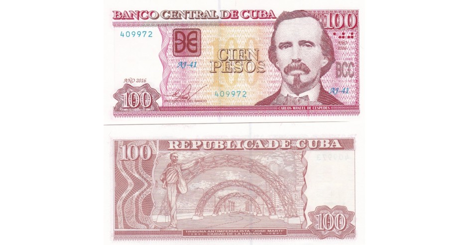 Cuba 100 Pesos 2016 UNC | arhiva Okazii.ro