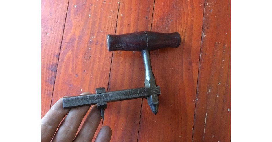 Compas / Dispozitiv de trasat cercuri reglabil metal si lemn ! | arhiva ...