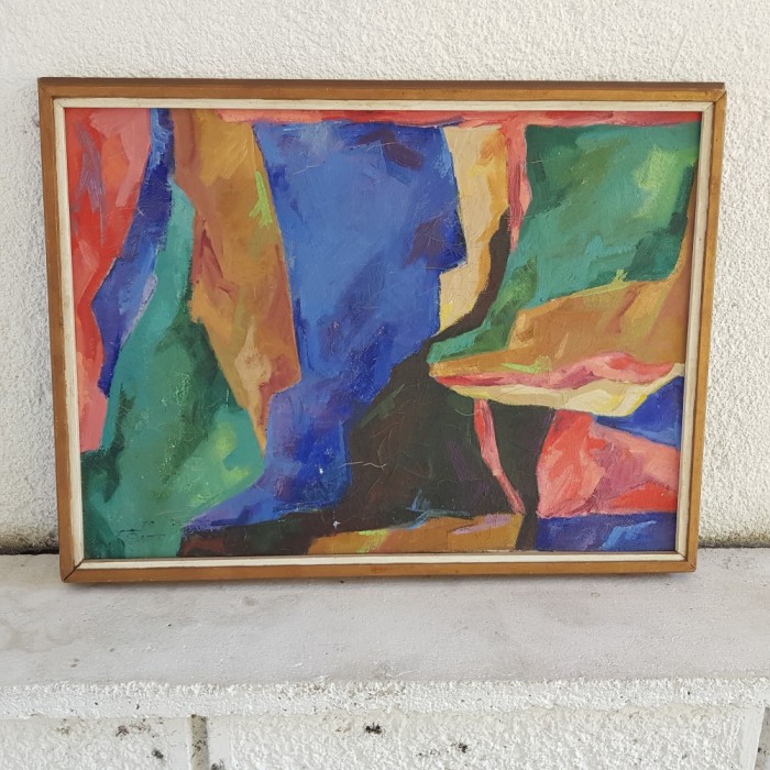 TIBERIU ORVOS-(1944-2012)-PICTOR ROMAN -MEMBRU AL UAP-NOCTURNA -ULEI ...