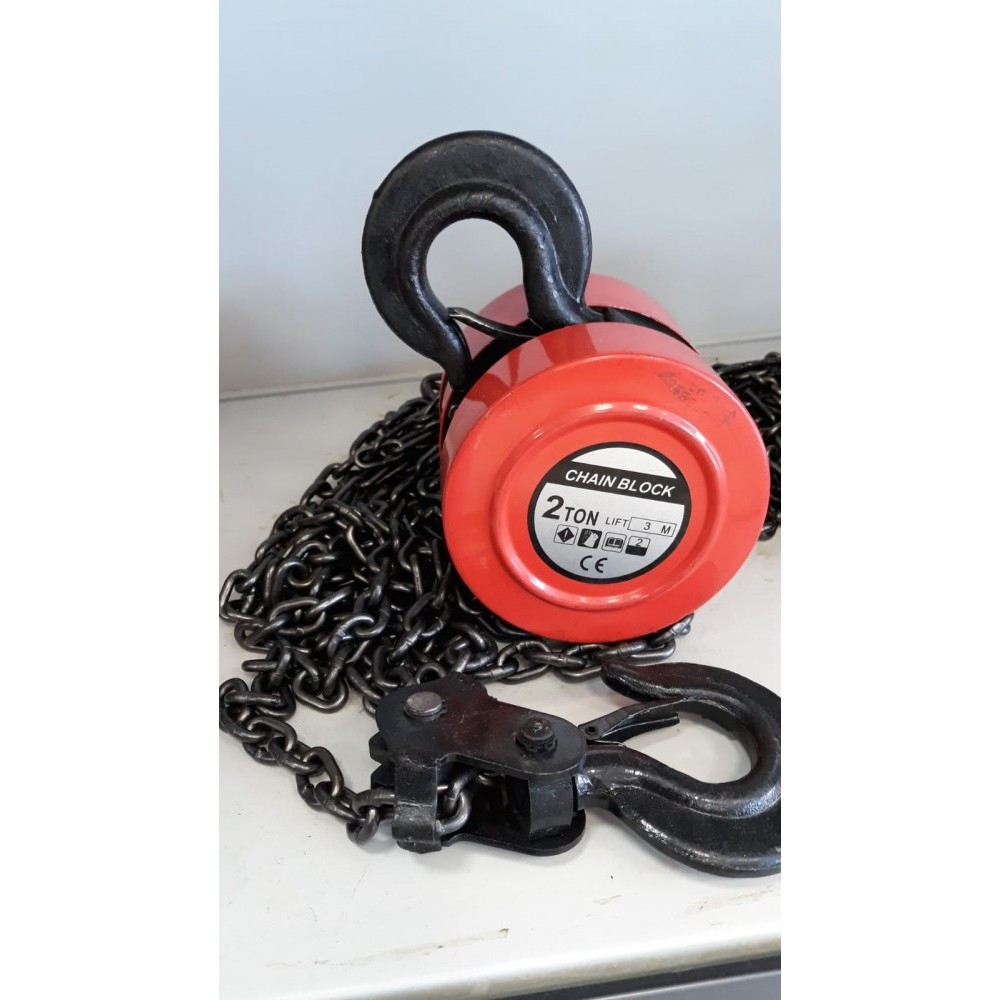 Scripete palan troliu manual de 2 Tone Palan cu lant de 3 metri ...