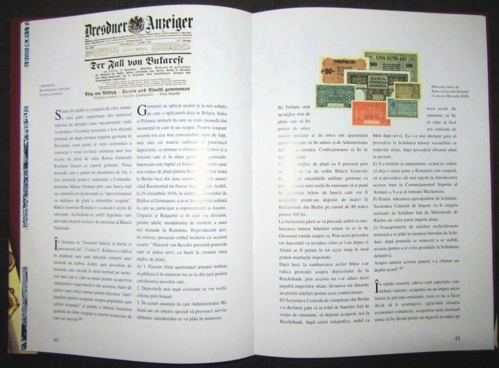 Catalog / Album Bancnotele Romaniei vol. II - Emisiunile de bancnote ...