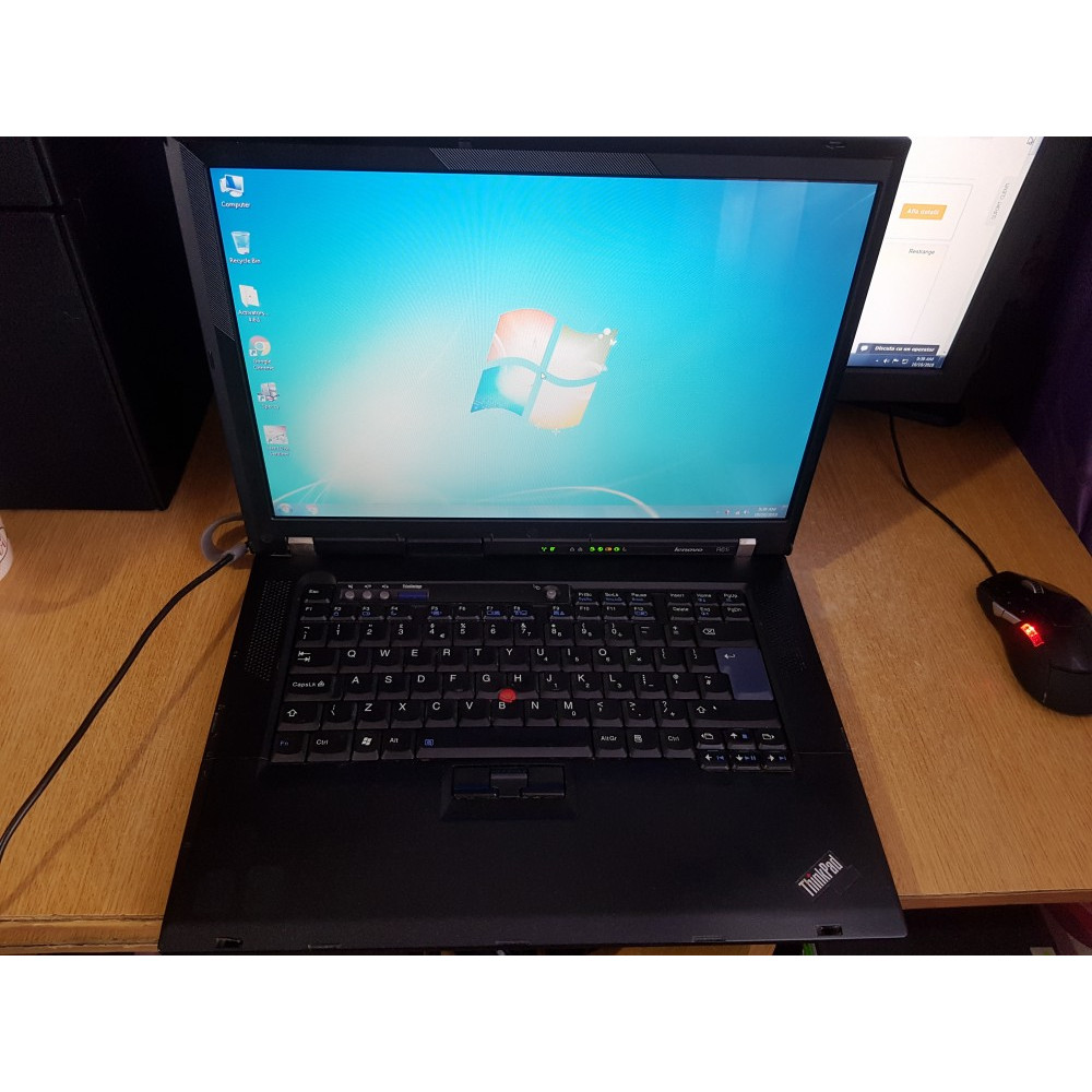 LAPTOP LENOVO R61I :CORE2 DUO T7250 2,00GHZ/2M/800;3 GB DDR2 SI HDD DE ...