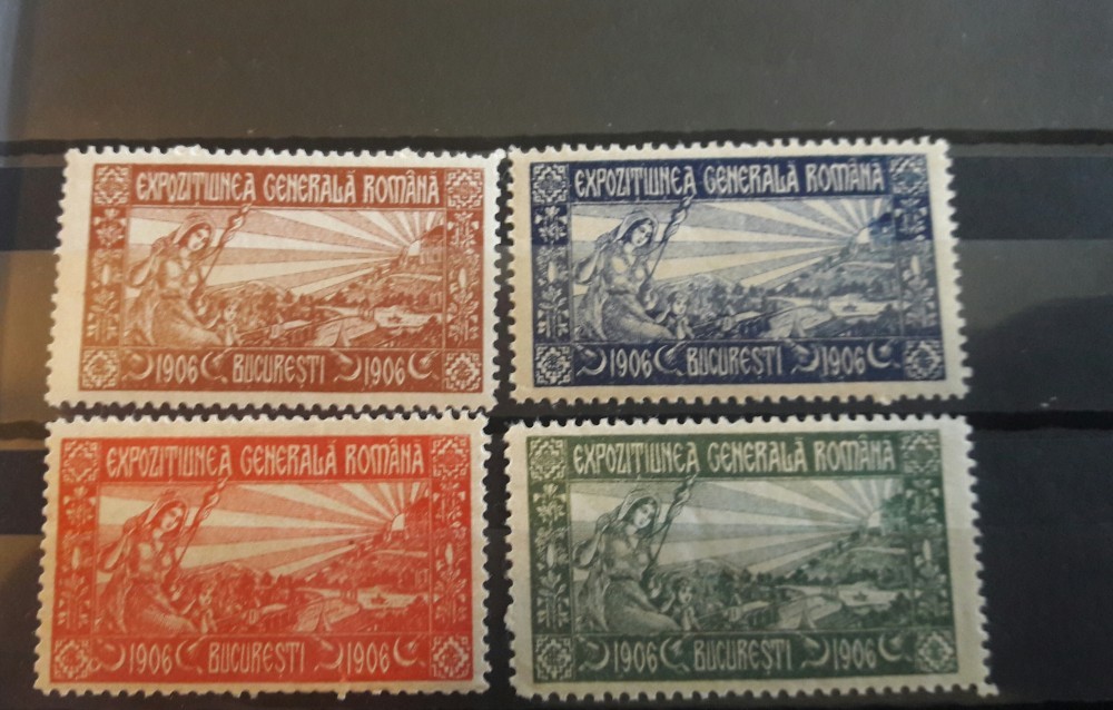 Romania 1906 set viniete Expozitia Generala mnh | arhiva Okazii.ro