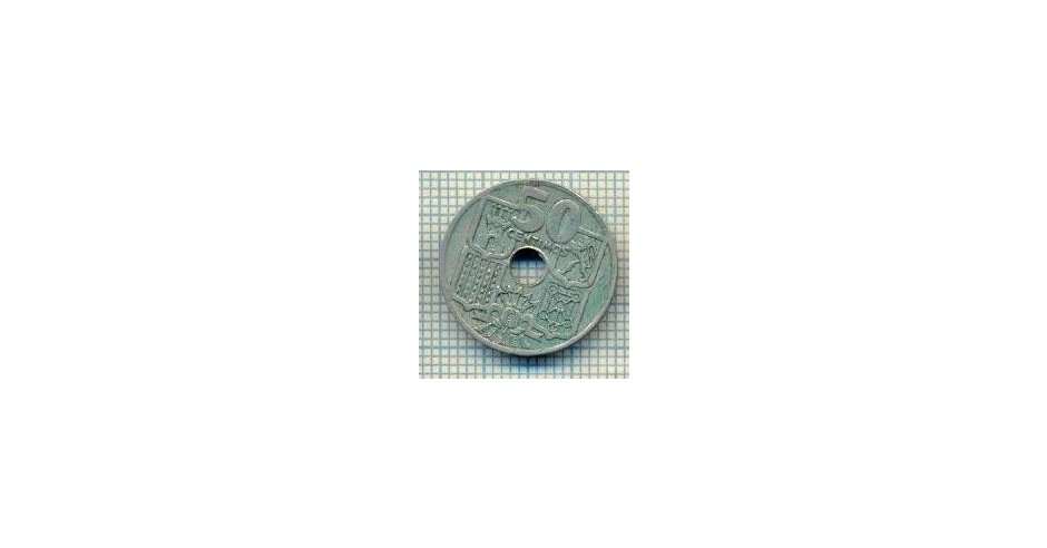 11188 MONEDA - SPANIA - 50 CENTIMOS -ANUL 1949(1951) -STAREA CARE SE ...
