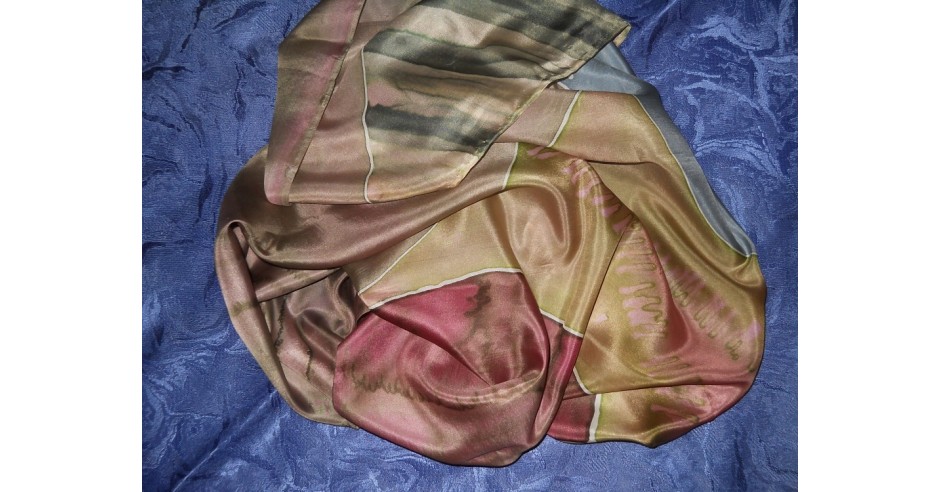 Batic matase naturala, spuma | arhiva Okazii.ro