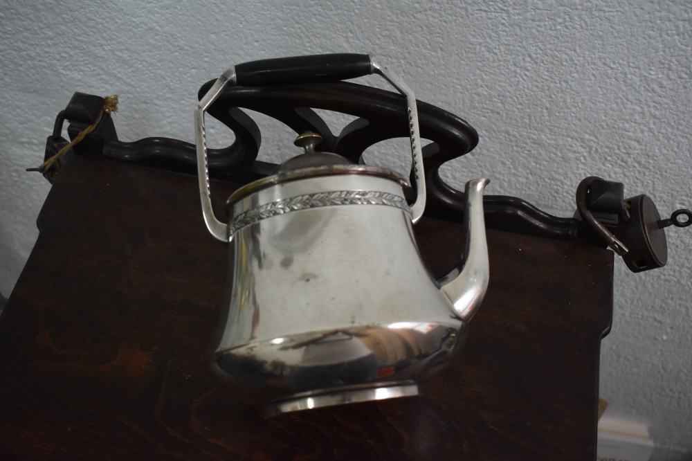 Ceainic Argintat WMF Fratii Roller Bucarest Bucuresti - 2,25 L - cca ...