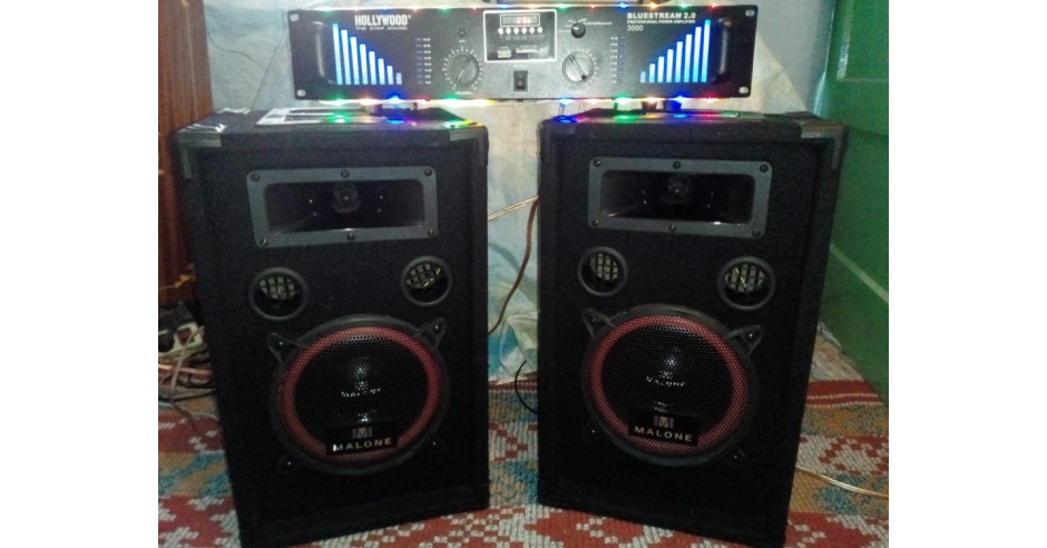 Statie amplificare Hollywood Bluestream 3000w si Boxe Malone | arhiva ...