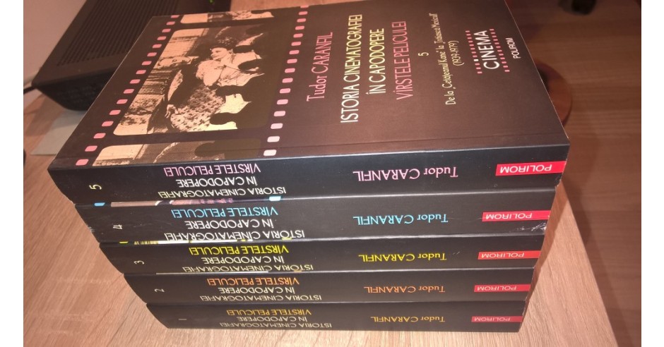 Istoria cinematografiei in capodopere -Virstele peliculei 5 vol - Tudor Caranfil | arhiva Okazii.ro