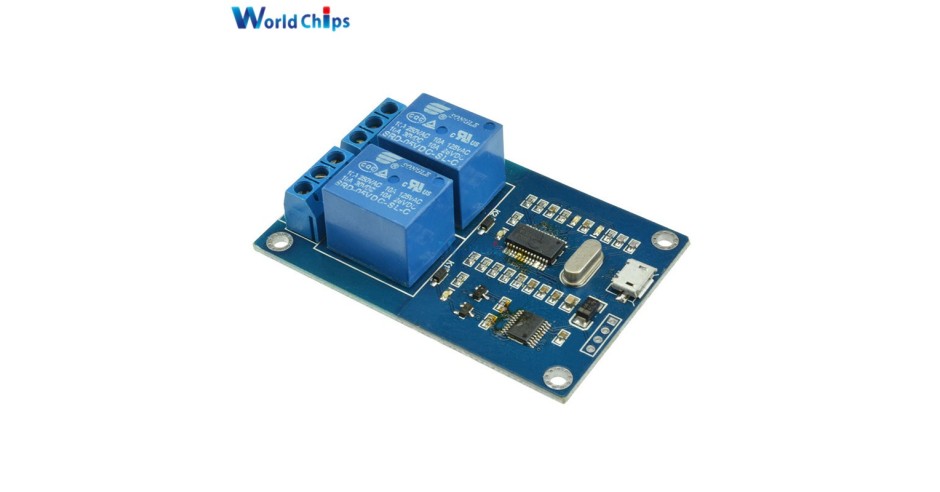 modul usb cu 2 relee canale micro 12v 220v comandate prin usb | arhiva ...