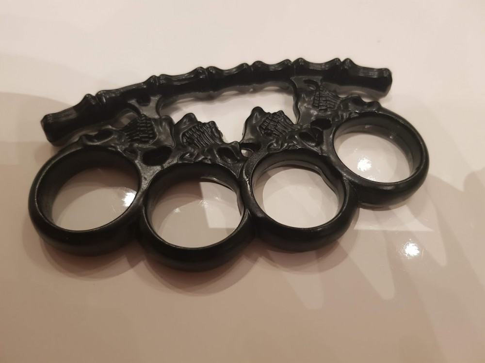 Rozeta box pumnal model nou craniu otel | arhiva Okazii.ro